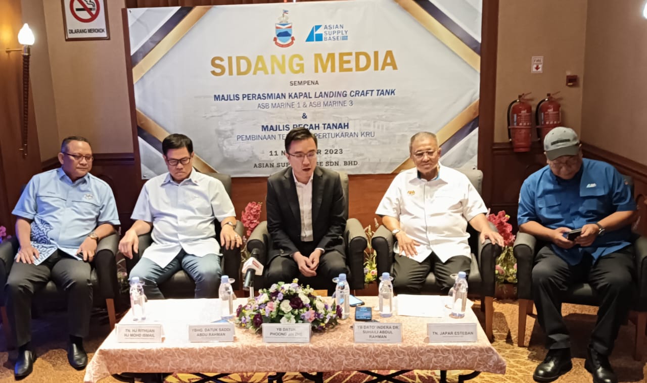Asian Supply Base, syarikat GLC Sabah bina terminal pertukaran kru ...